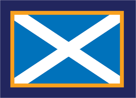 Flag of Scotland Sleeve Patch – SSR Jackets Patch Store