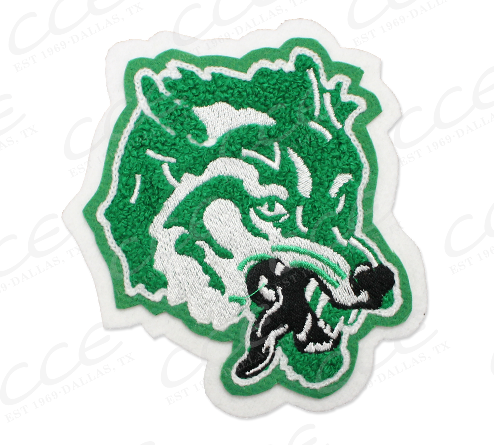 Monahans HS Lobo Mascot – SSR Jackets Patch Store