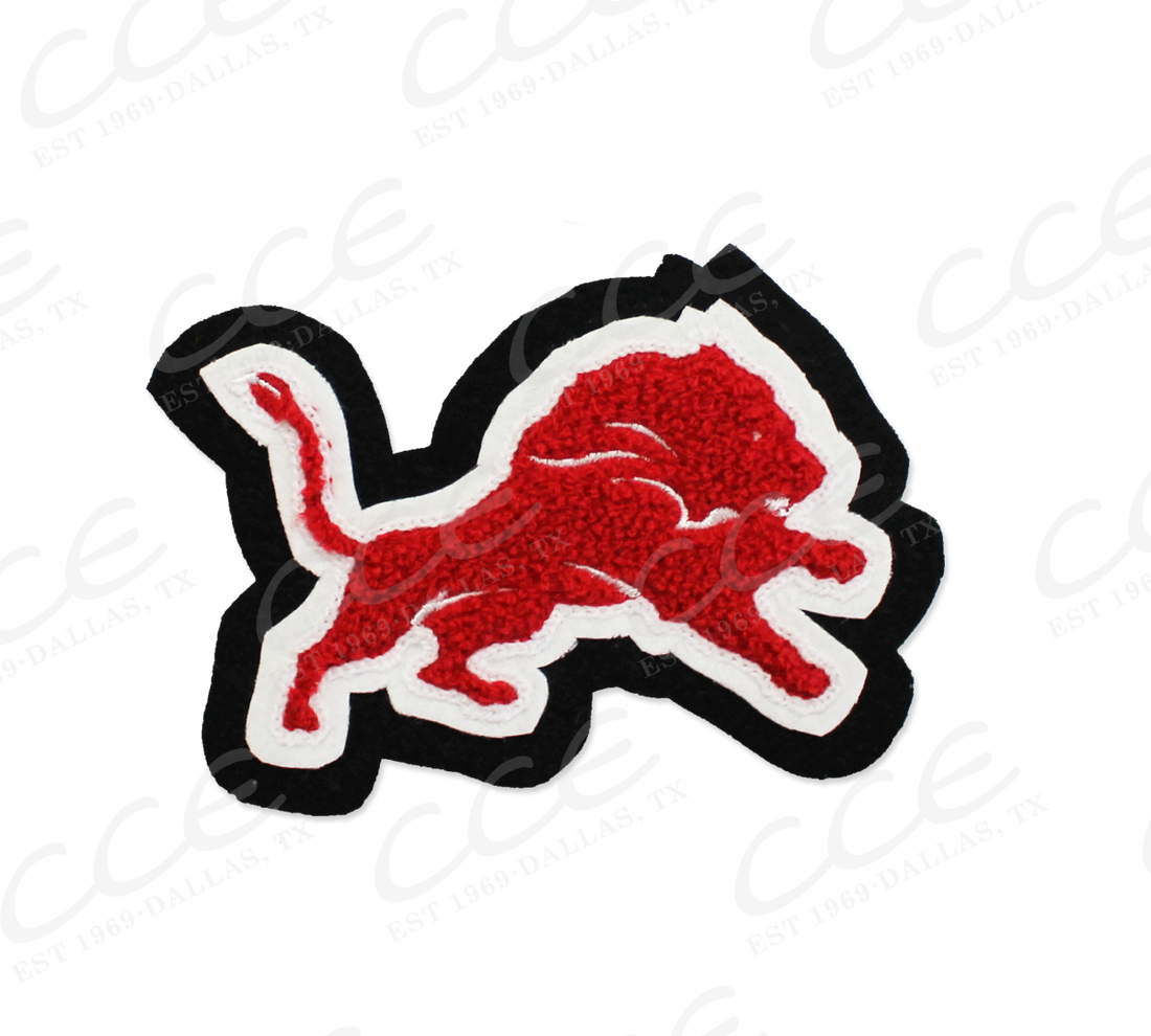 Waco HS Lion Mascot – SSR Jackets Patch Store