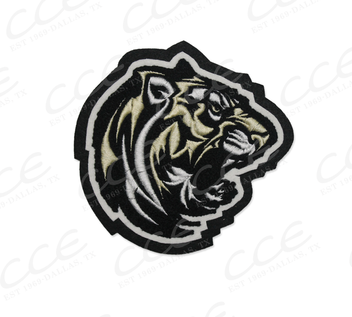 Conroe HS Tigers Sleeve Mascot – SSR Jackets Patch Store