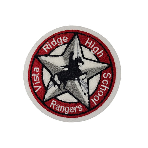 Vista Ridge High School Rangers Sleeve Mascot – SSR Jackets Patch Store